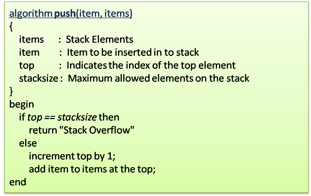 My Data Structures: Stacks