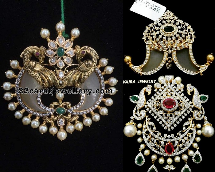 Diamond Tiger Claw Lockets - Jewellery Designs