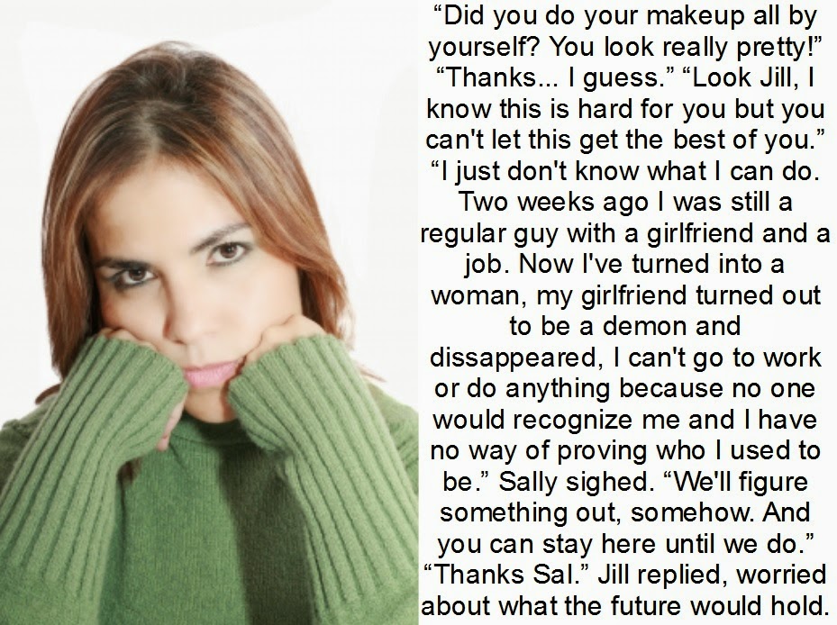 Eveline's Clean TG Captions: Stolen masculinity (part 2)