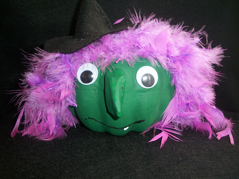 Pams Party & Practical Tips: Witch Pumpkin