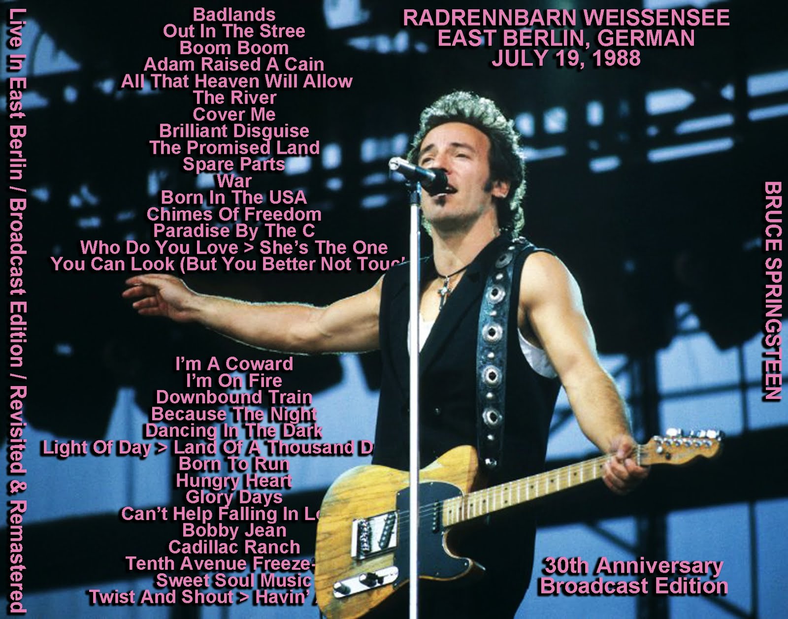 T.U.B.E.: Bruce Springsteen - 1988-07-19 - Berlin, DE (FM/FLAC)