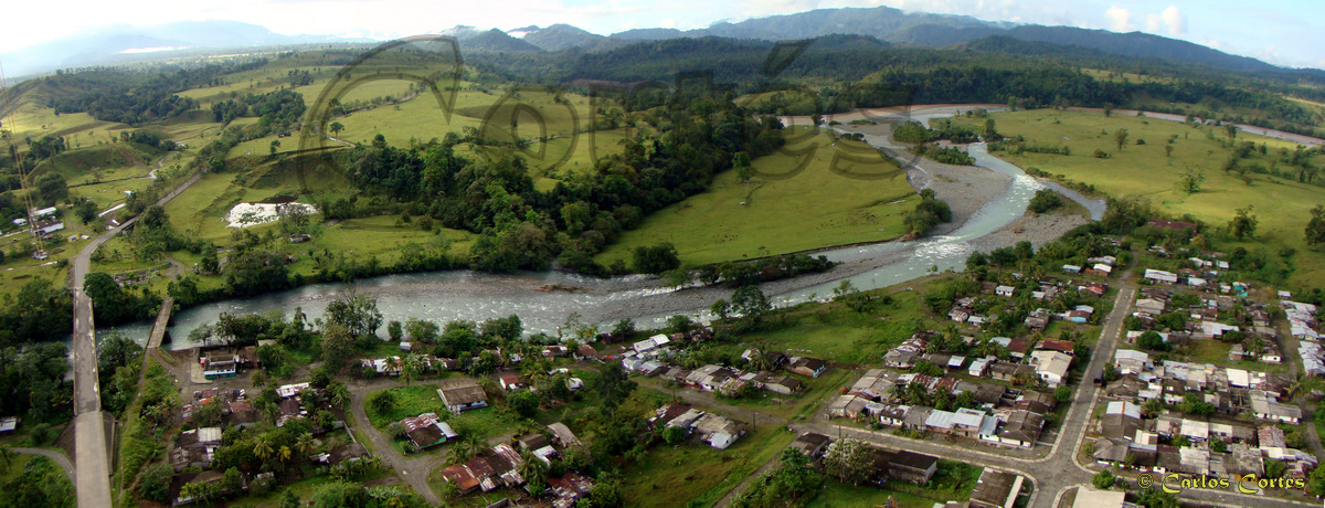 FOTOGRAFÍA AÉREA DE COLOMBIA: Mutatá - Antioquia
