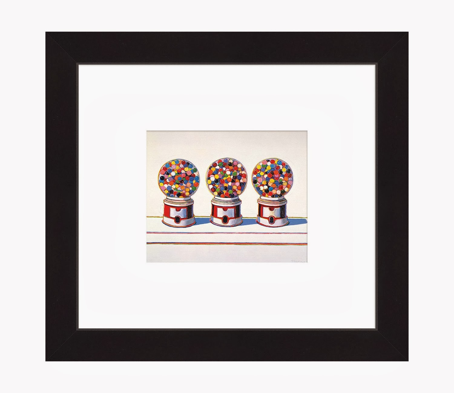 Dezign4u: Three Machines 1963 by Wayne Thiebaud