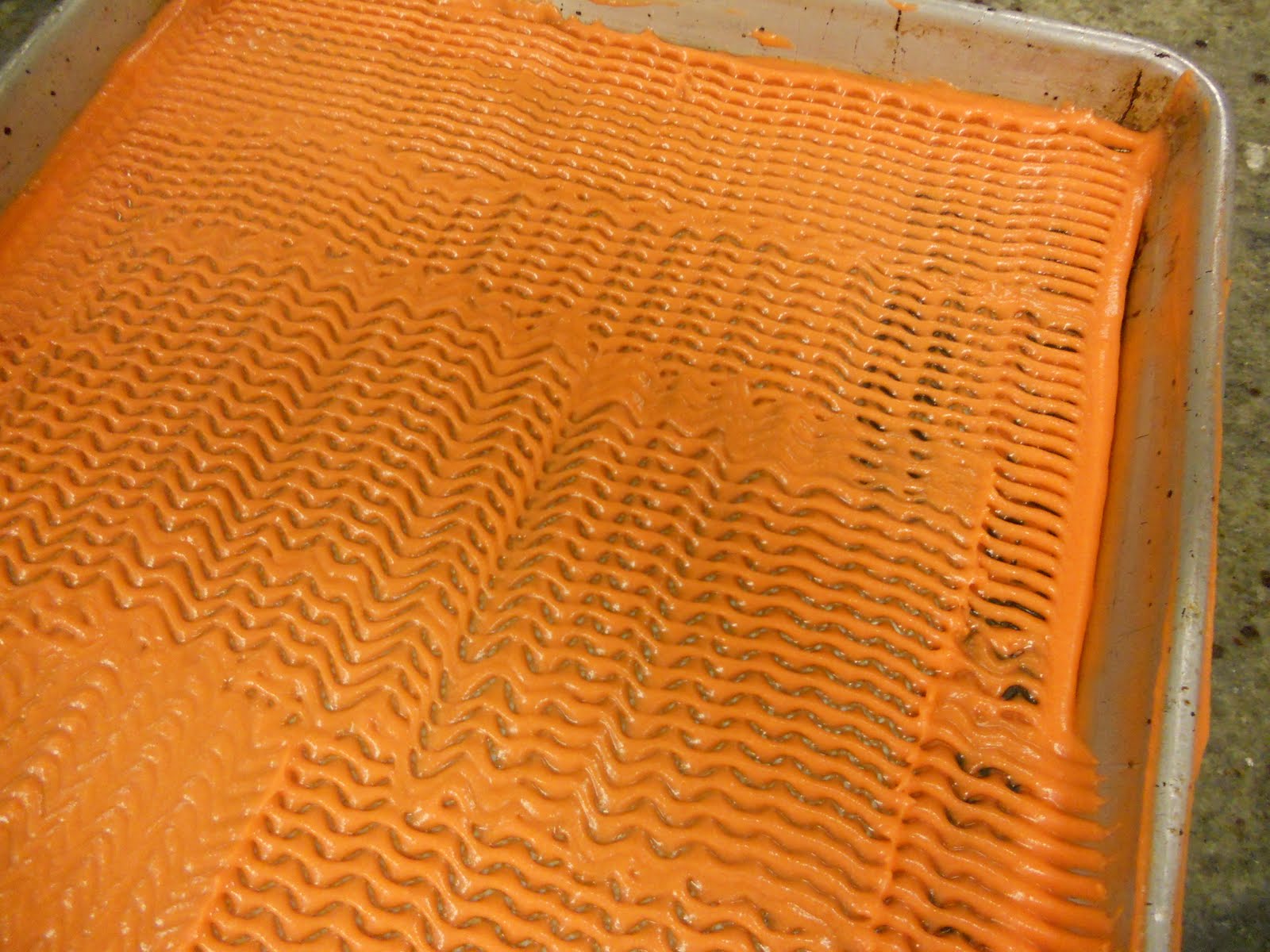 Spring 2011: Tuile Paste pattern for Joconde Sponge