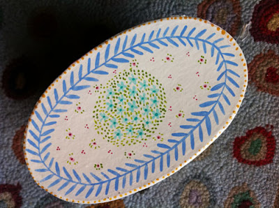 Nantucket Mermaid: More Hand Painted Paper Boxes