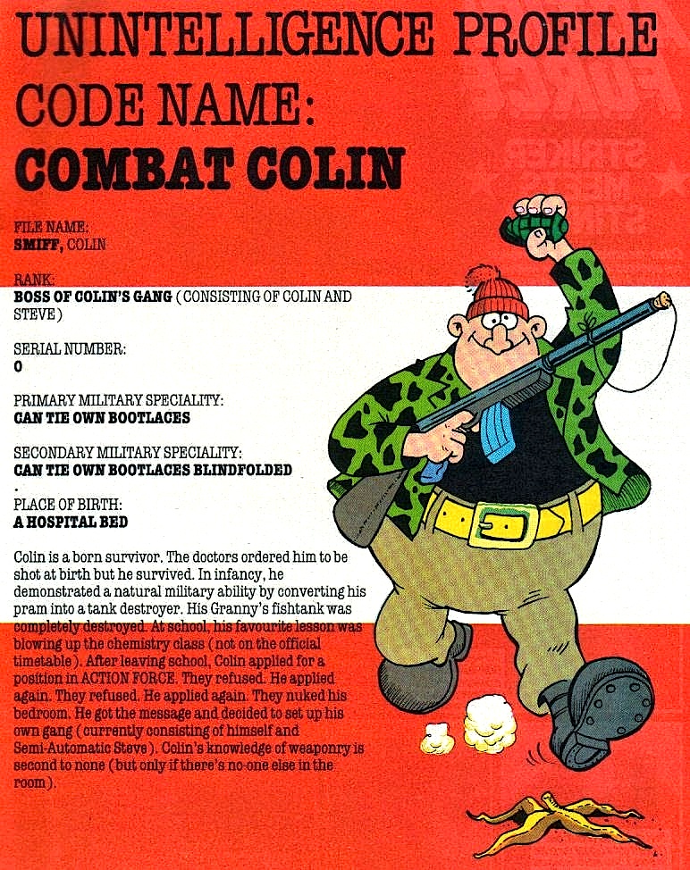 BLIMEY! The Blog of British Comics: Combat Colin's 30th Anniversary week