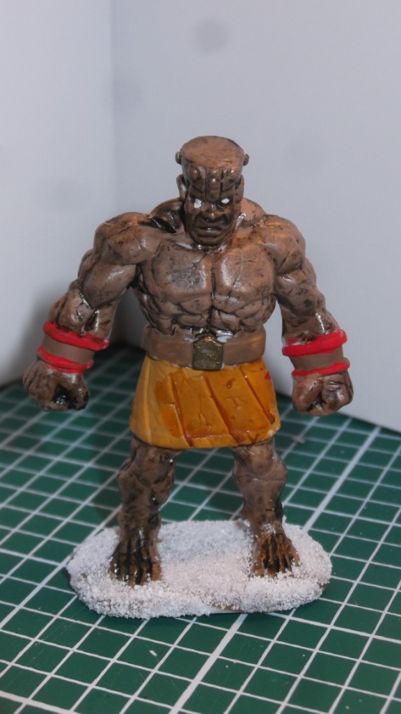 Fencing Frog: Stone Golem