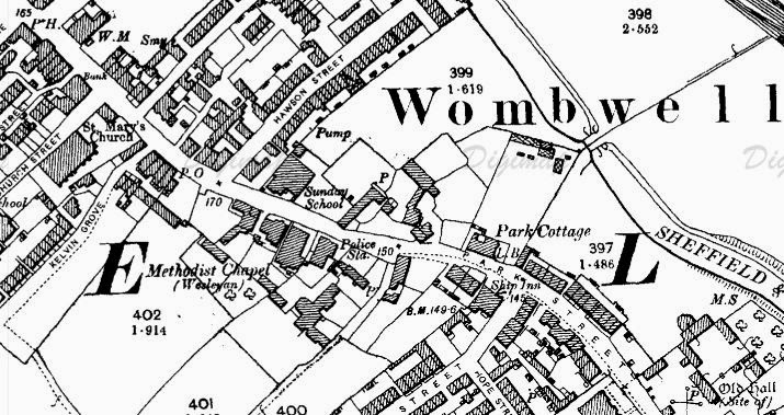 Barnsley & District War Memorials: Wombwell, Wesleyan Methodist ...