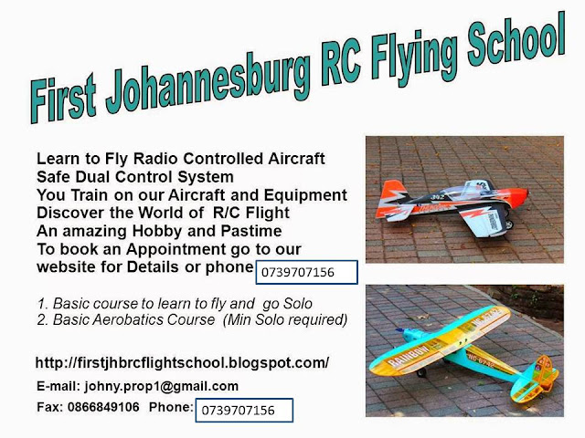 First Johannesburg RC Flying School: Flight School Advert
