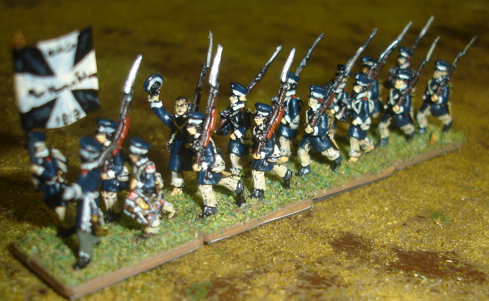 One Sided Miniature Wargaming Discourse: Prussian Landwehr Infantry