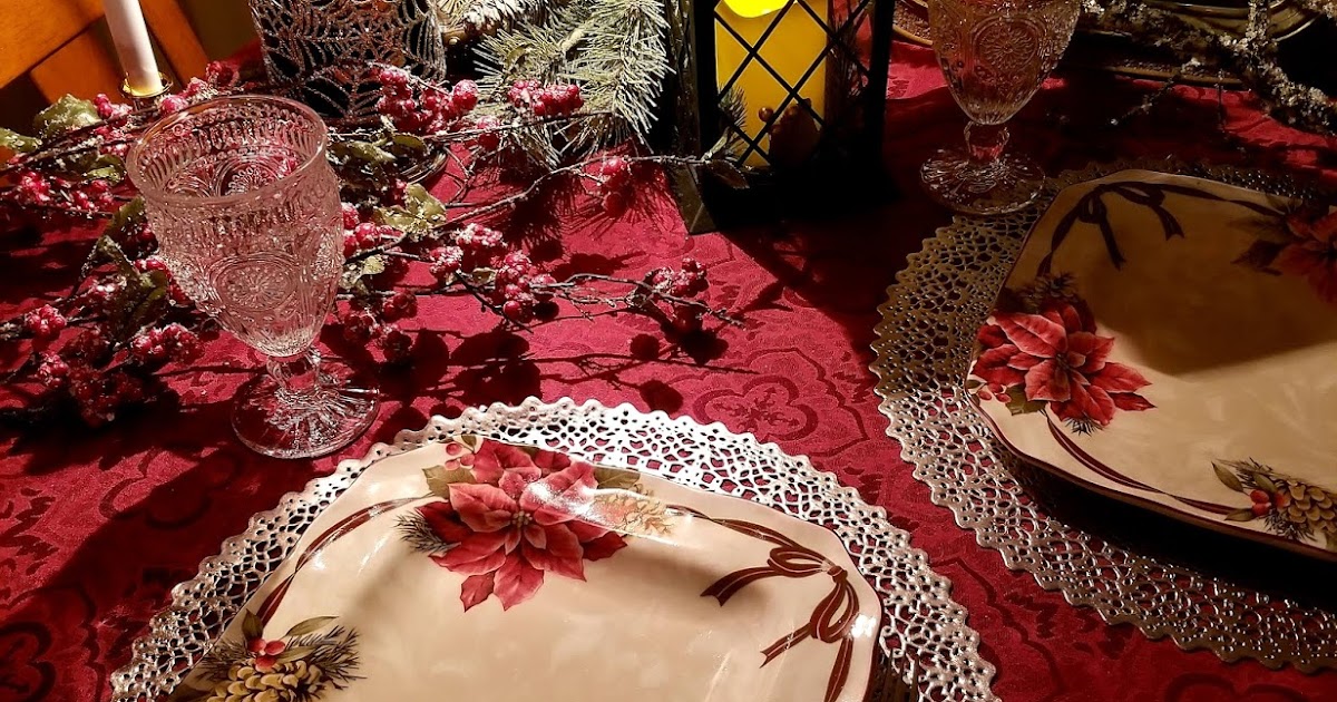 Spider Violets: Our Yule Dinner