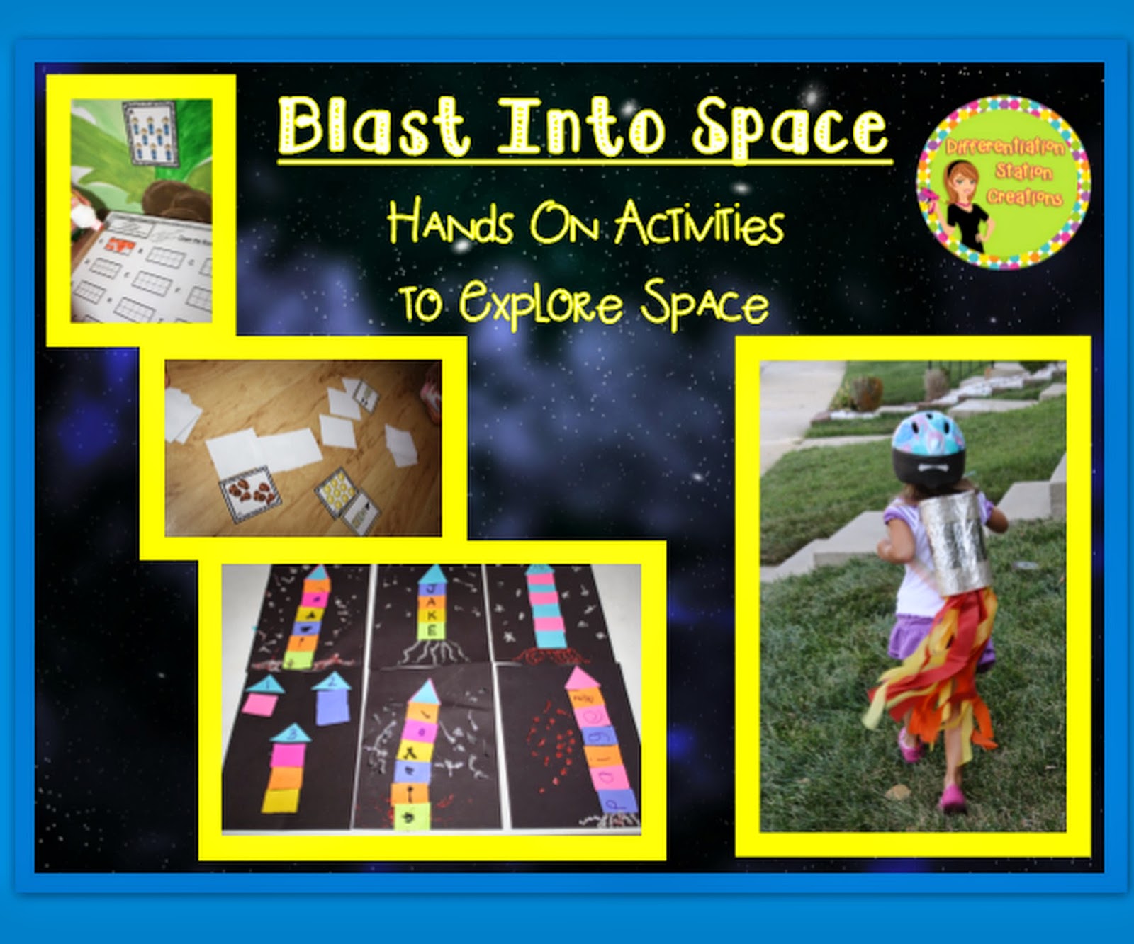 Differentiation Station Creations: Hands On Activities to Explore Space