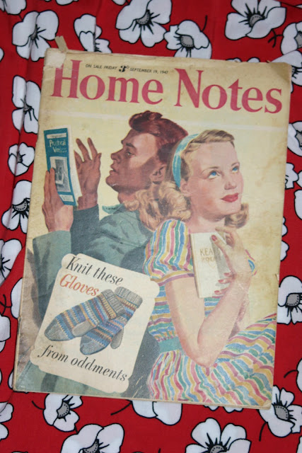 Buttons and bobbins: Home Notes, September 1947- Free patterns