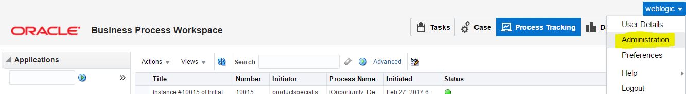 SOA Integrations: Why Initiator Task is not Visible in the Oracle BPM ...