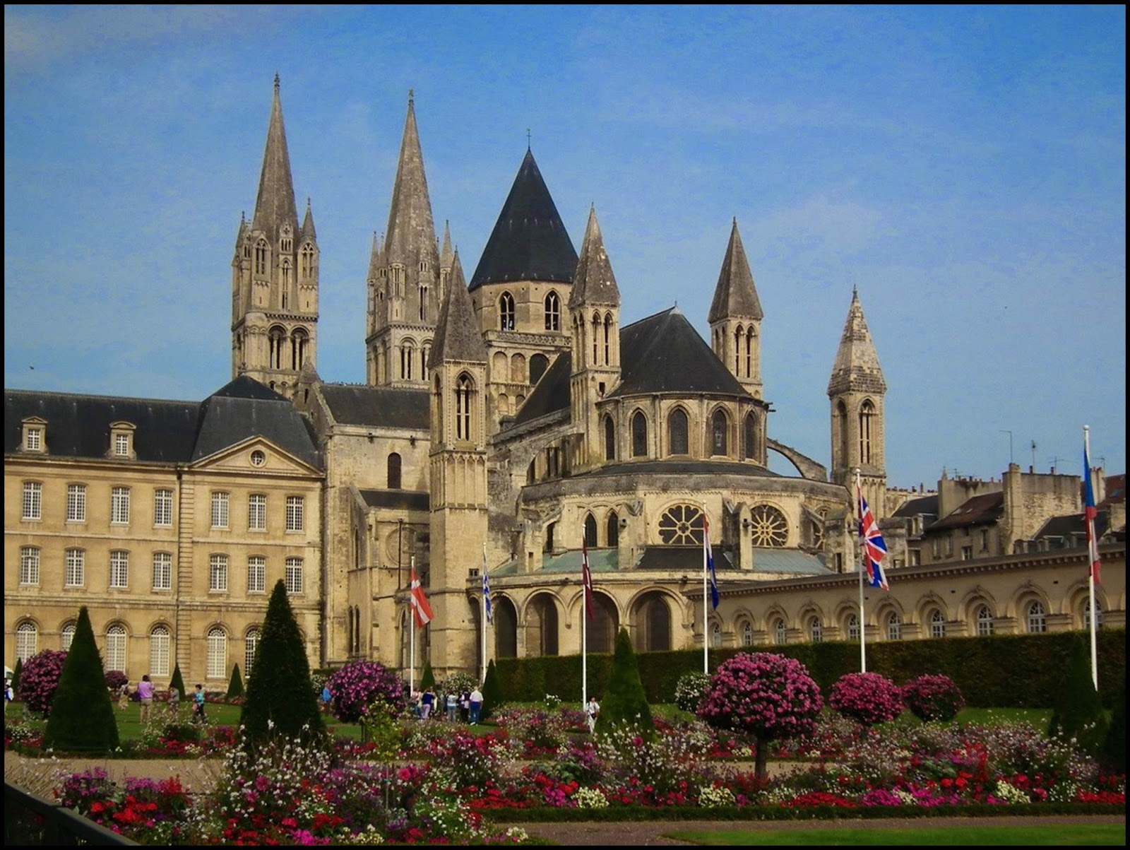 Travel Abbaye aux Hommes: Travel the finest Romanesque Abbey Church in ...