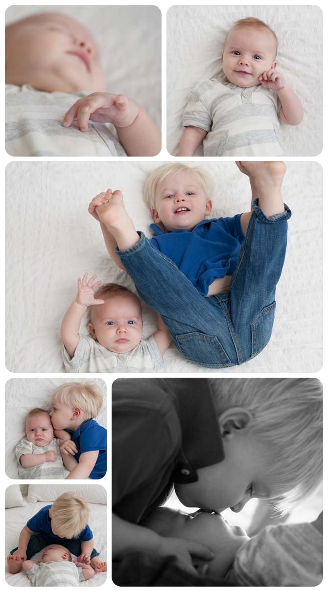 Jessica Lin Photography: Baby Duncan and his Big Brother Sam :)