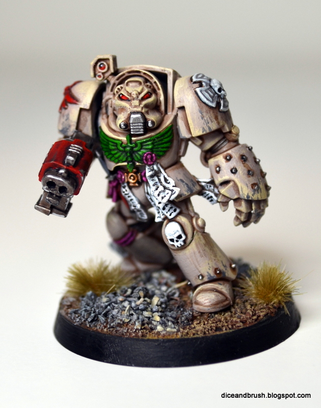 Dice and Brush: Deathwing Terminator Finished!