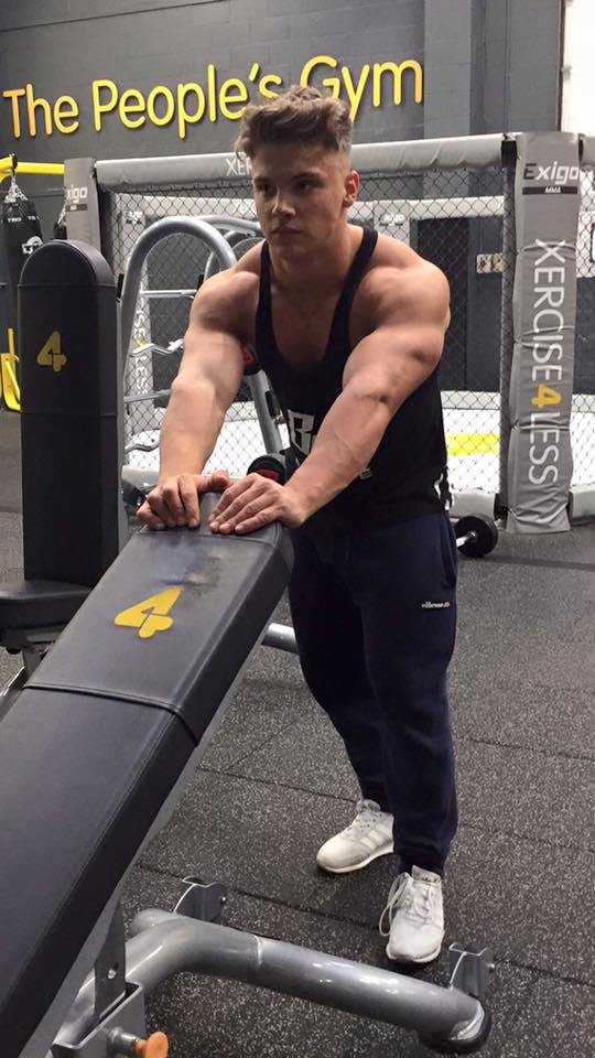 the beauty of male muscle: Josh