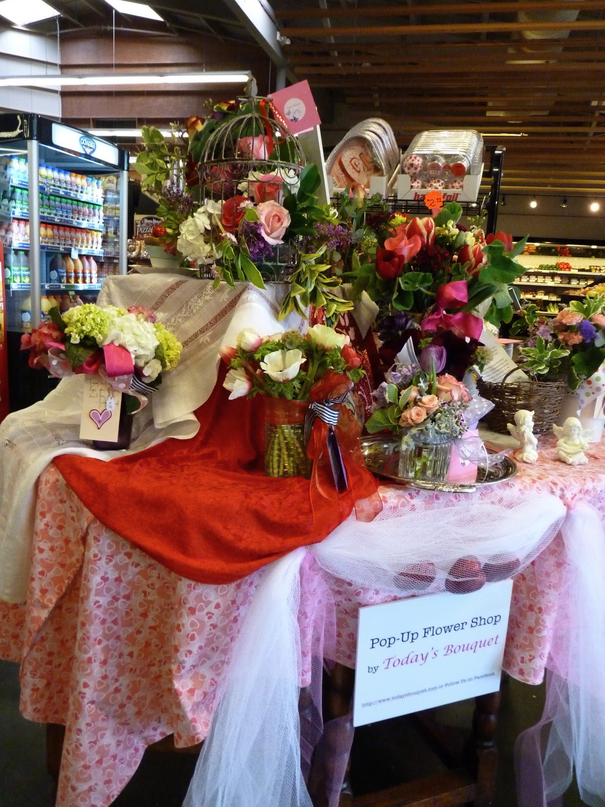 Todays Bouquet: Sharing the Love--Pop-Up Flower Shop by Today's Bouquet
