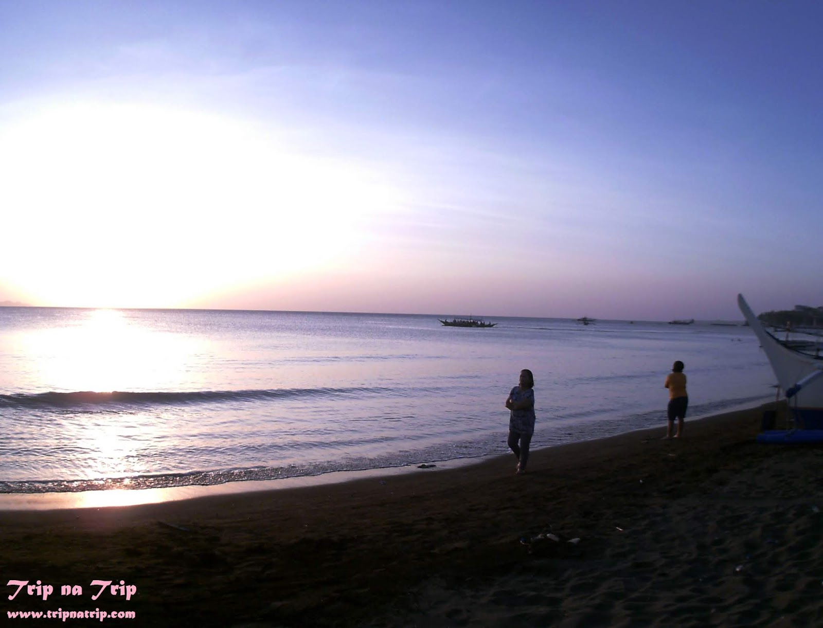 Black Sand Resort of Batangas - Dramatic Beautiful Sunset View