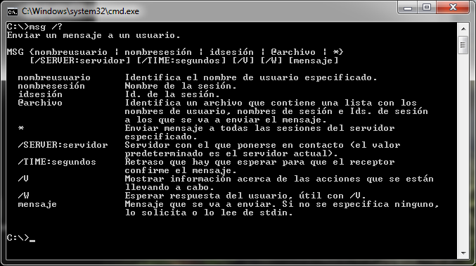 comandos de windows: COMANDOS MAS UTILIZADOS DE WINDOWS