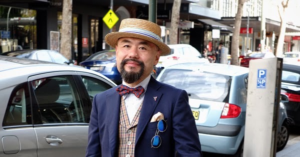 Street Fashion Sydney: A Gentleman with Superb Sartorial Elegance.
