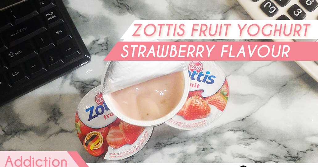 Naditha : Zottis Fruit Yoghurt Strawberry Flavour