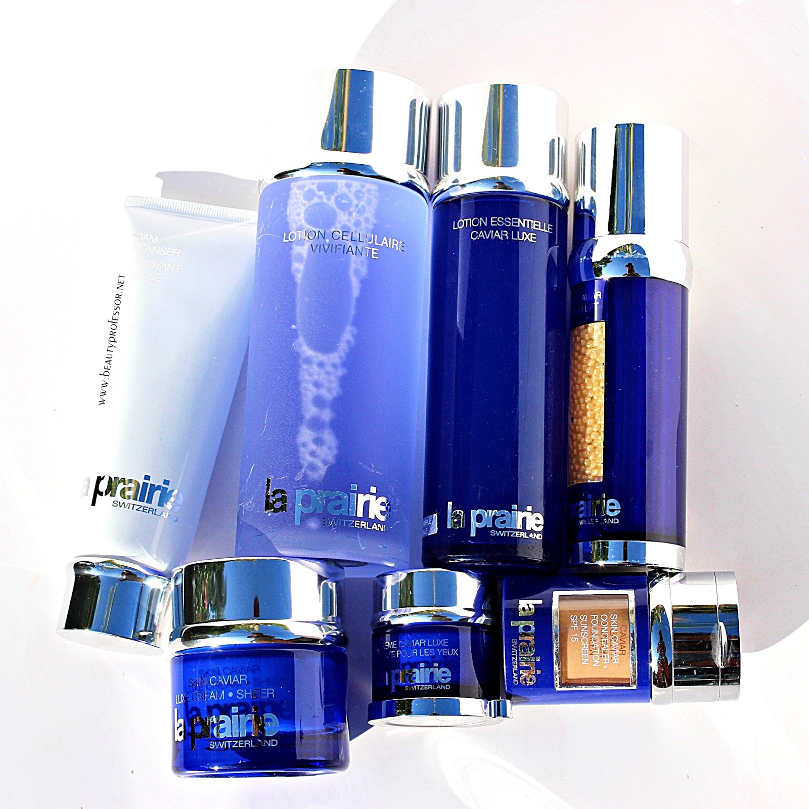 Beauty Professor: My La Prairie Caviar Ritual + Swatches of Every Shade ...