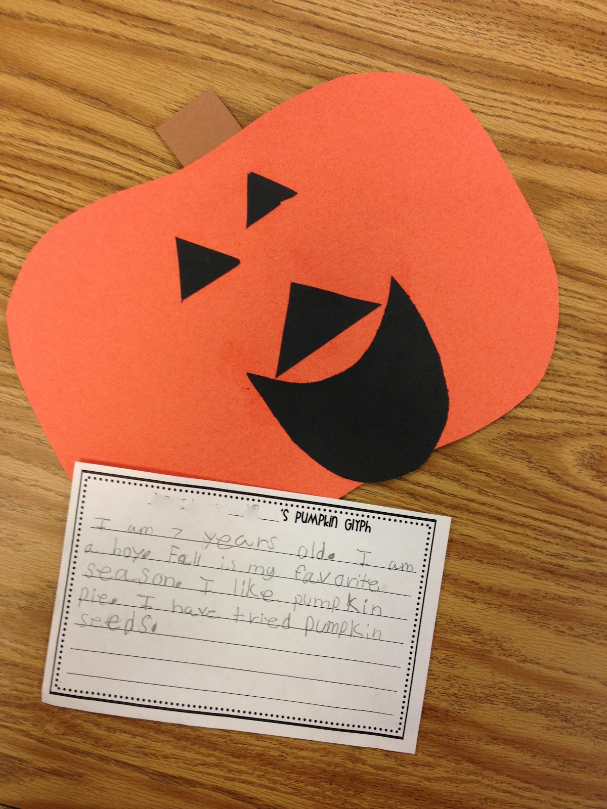 Simply Second Grade: Hello, October! Pumpkin Fun + a FREEBIE