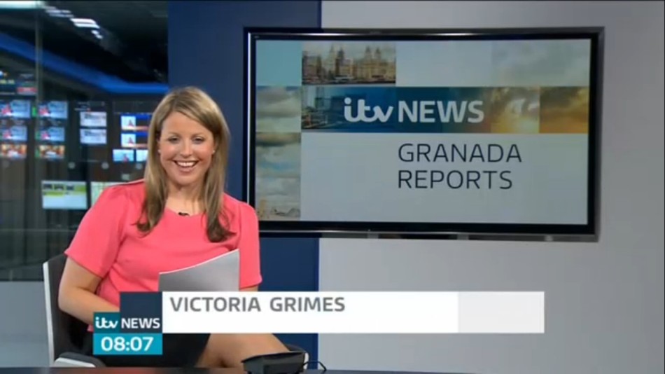 UK Regional News Caps: Victoria Grimes - ITV Granada