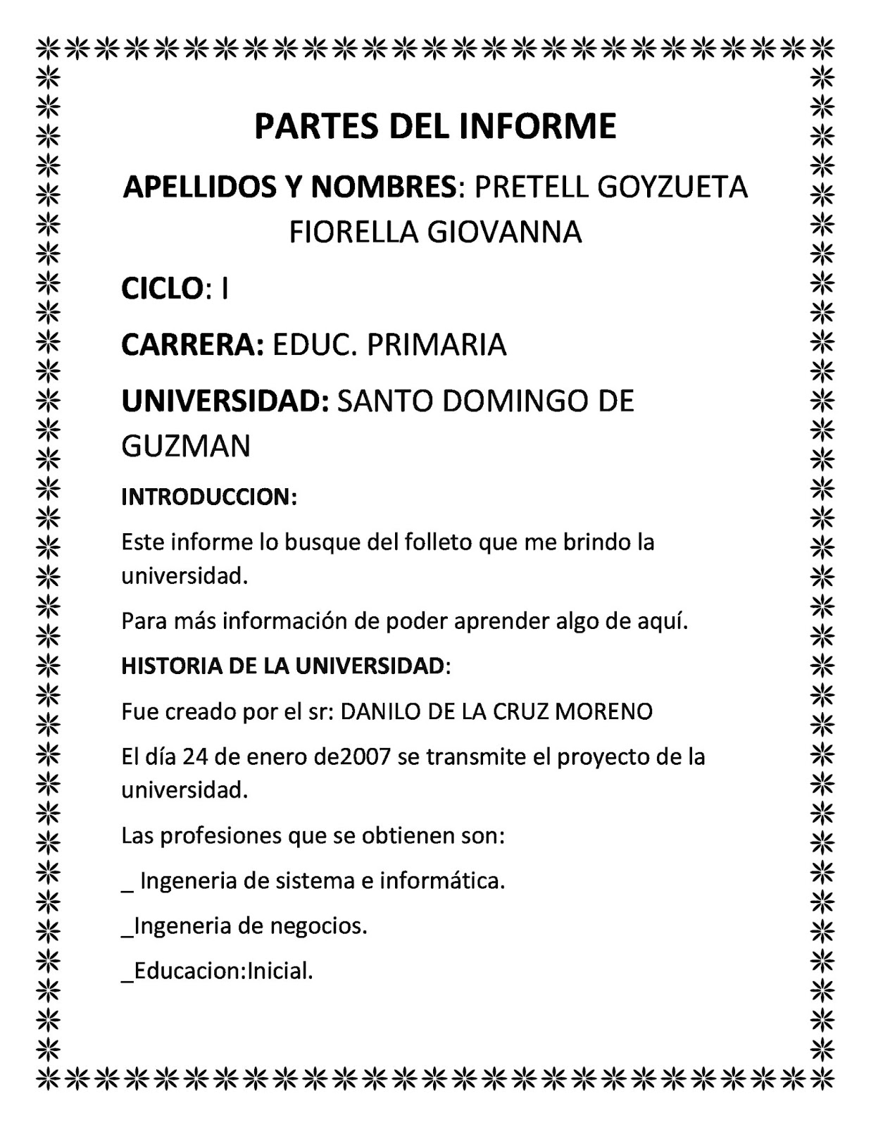 Las Partes De Un Informe : Informe (Características, Concepto, Partes y ...