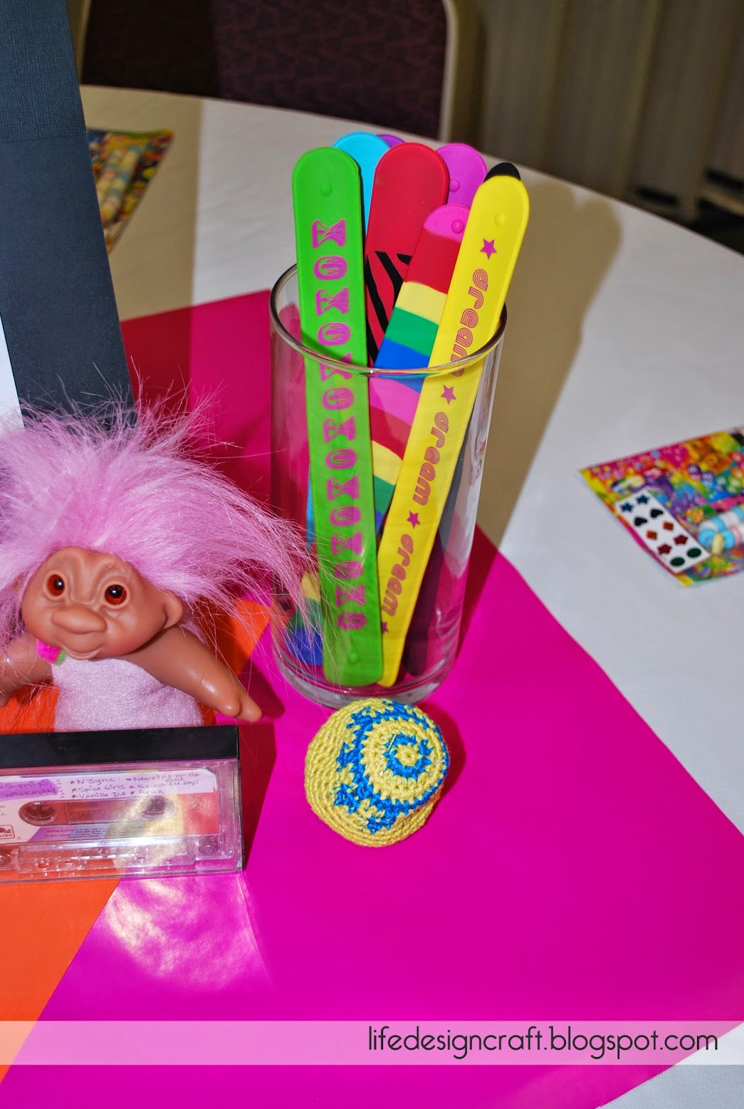 Life.Design. and the Pursuit of Craftiness: 90's Table Decor & Bridging ...