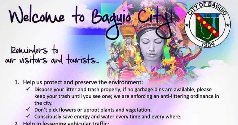 We Love Baguio as Much as you do: A Friendly Message To Tourists ...
