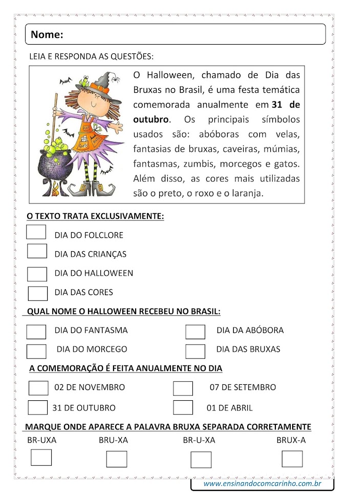 ENSINANDO COM CARINHO