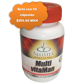 Neovita: El origen de la Salud: Multi vitaMan