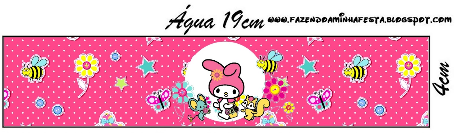 My Melody Birthday Party: Free Printable Candy Buffet Labels. - Oh My ...