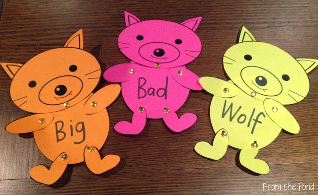 Big Bad Wolf Craft - FREE | From the Pond