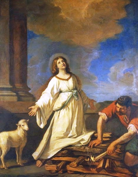 Vida de Santos y Santas: SANTA INÉS, virgen y mártir.