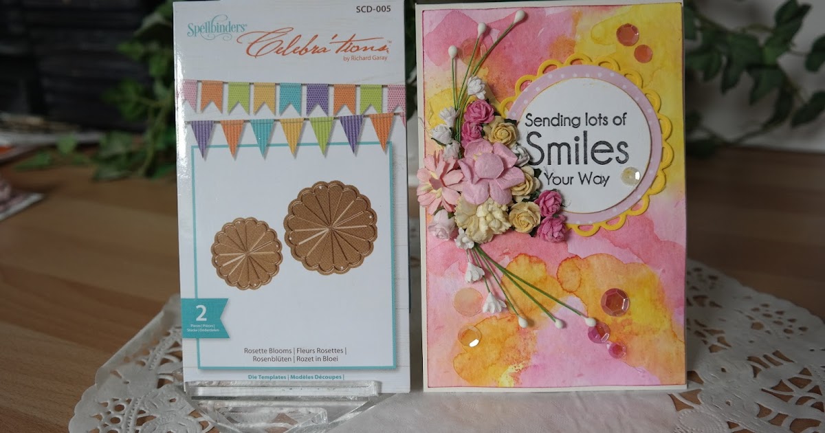 Flowers, Ribbons and Pearls: Friday Freebie - Card & Die 1