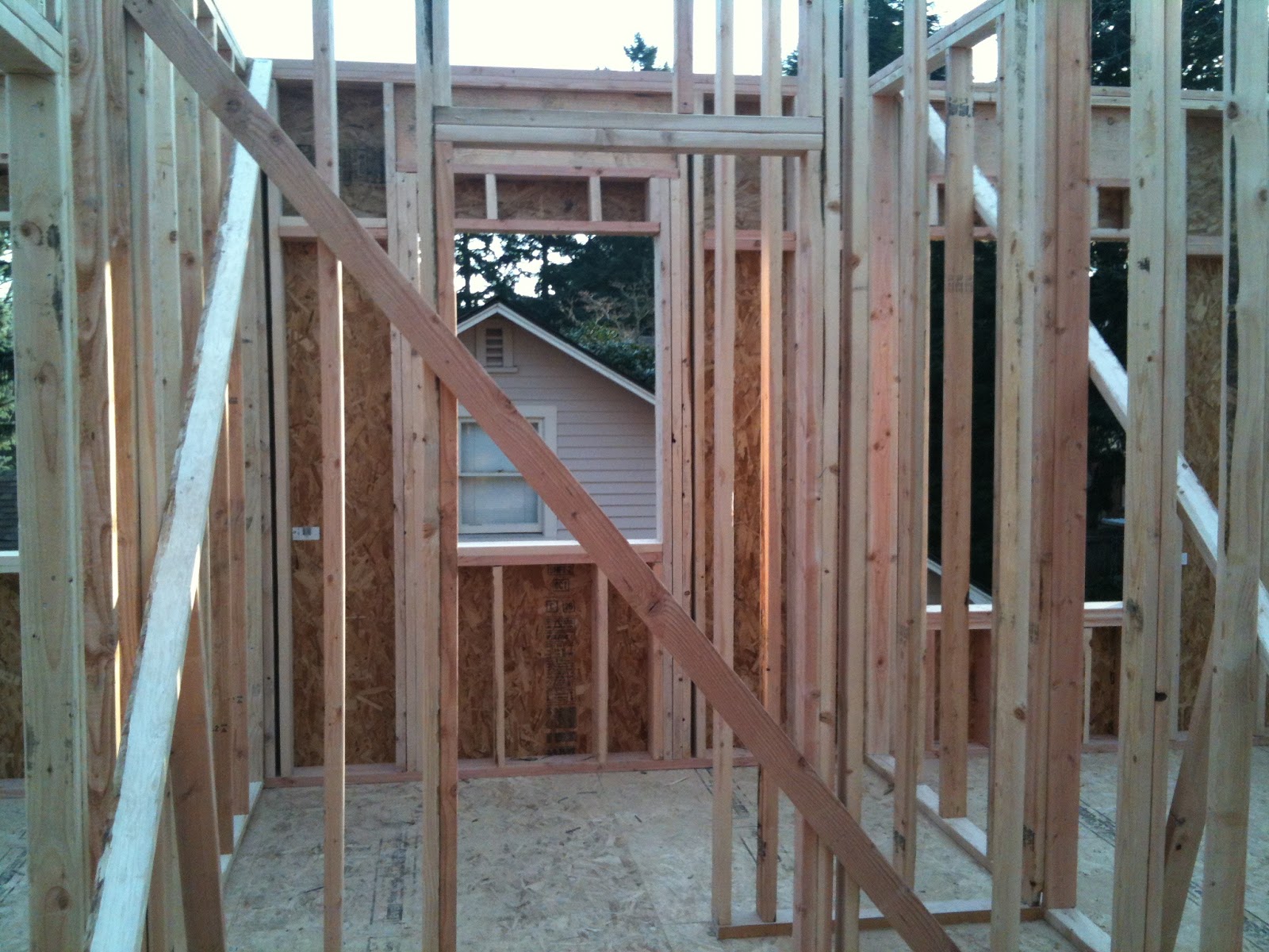 Craftsman House to Combs Home: Second Story Framing - Week 8, Tuesday
