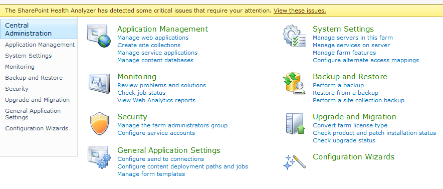 SharePoint Kings: Get SharePoint Health Analyzer data programmatically