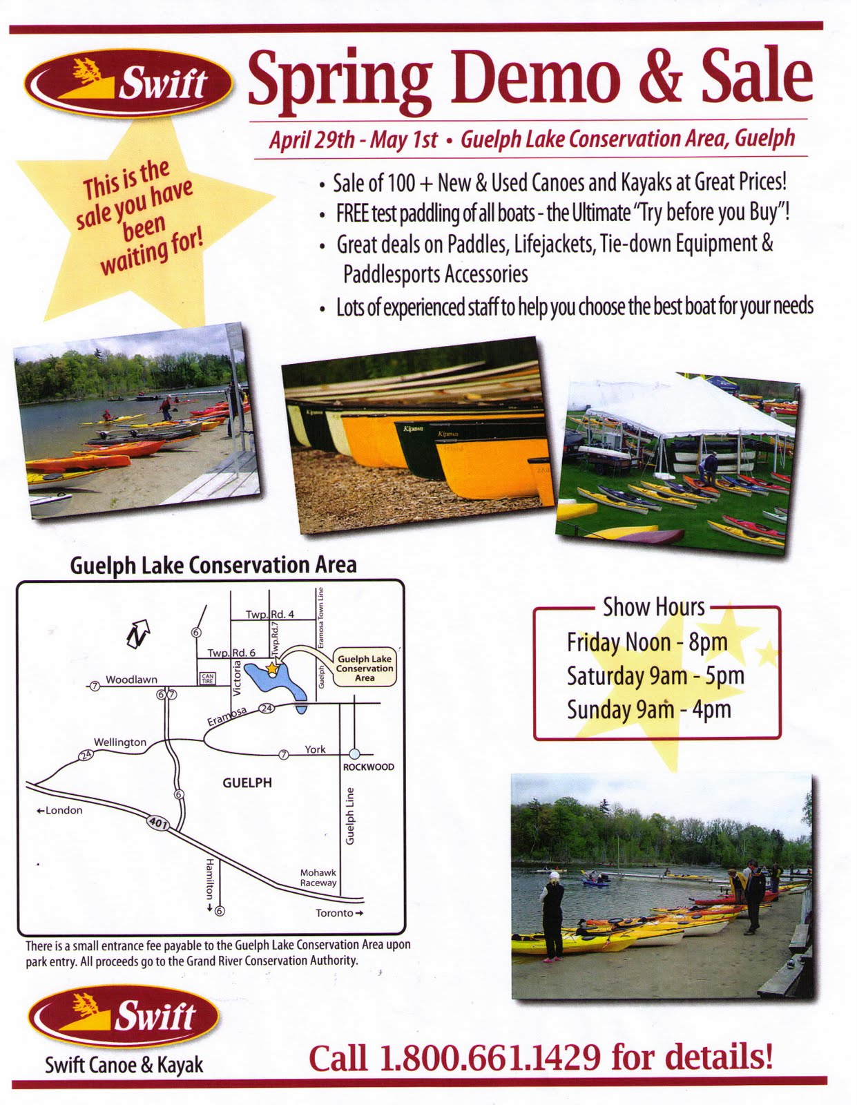 Swift Outdoor Centre: It's That Time! Swift's Spring Demo & Sale at ...