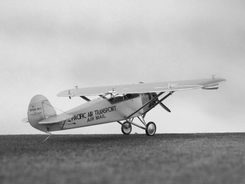 Wings of Intent: Scratchbuilt Ryan M-1 completed