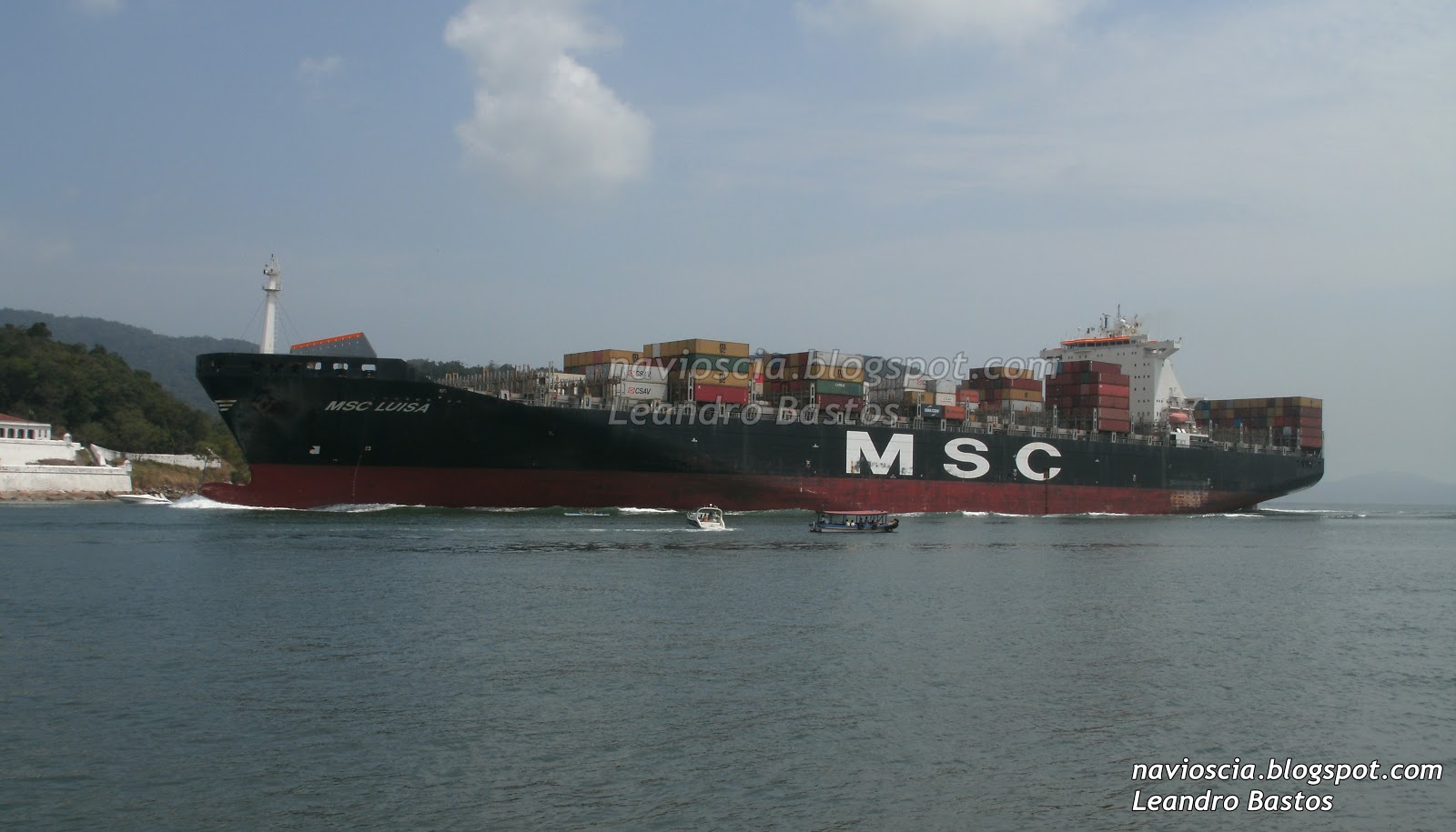 Navios de Santos & CIA: Navio MSC LUISA