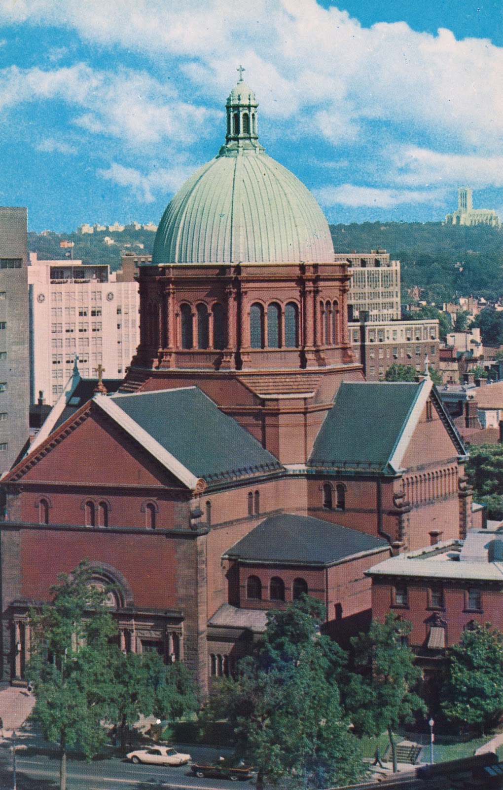 St Matthew's Cathedral, Papal destination and Washington institution