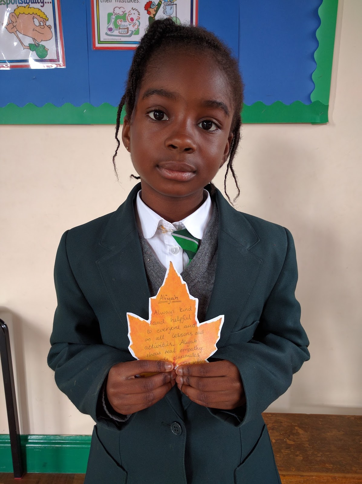 The Griffin Primary Blog: Putting others first