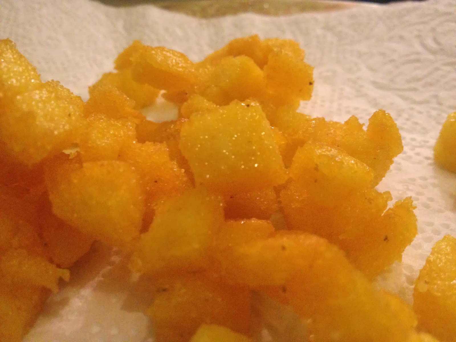 Bucataria mea: Mamaliga prajita cu branza