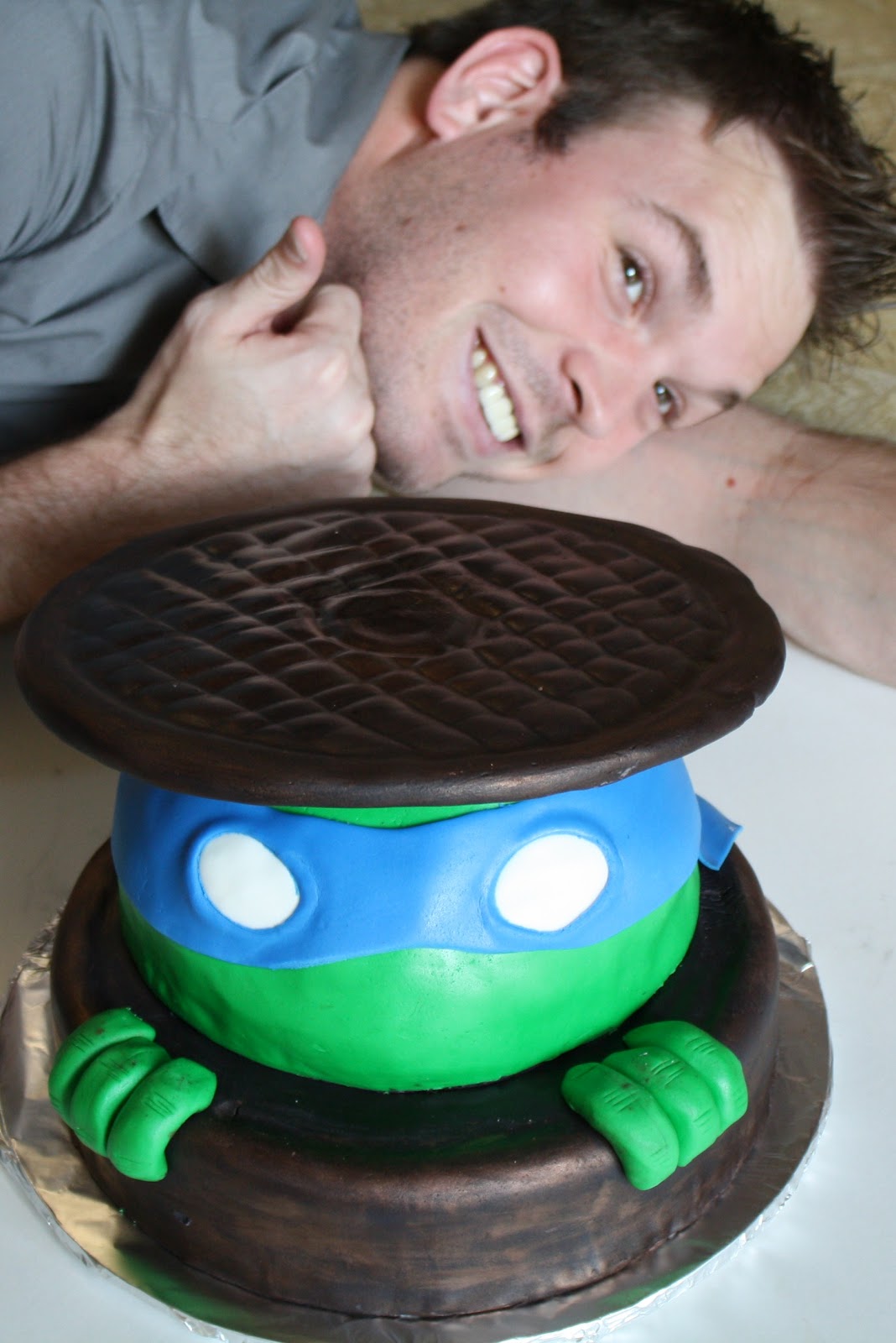 SAB Cakes!: Teenage Mutant Ninja Turtles - Leonardo Cake