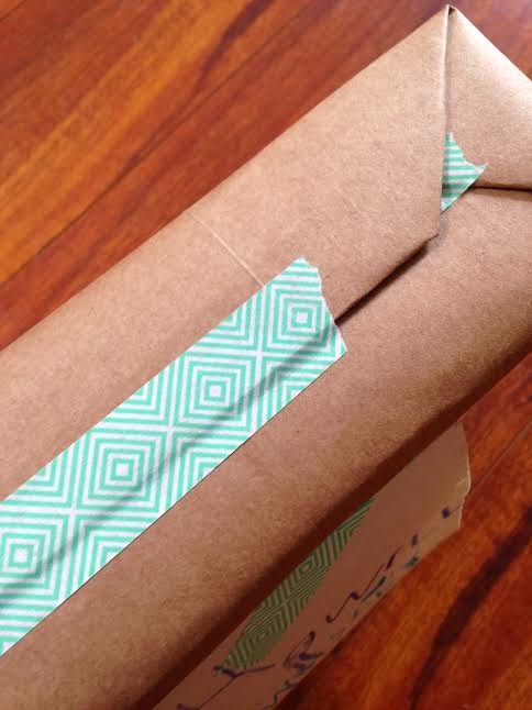 Lu Bird Baby: brown paper packages