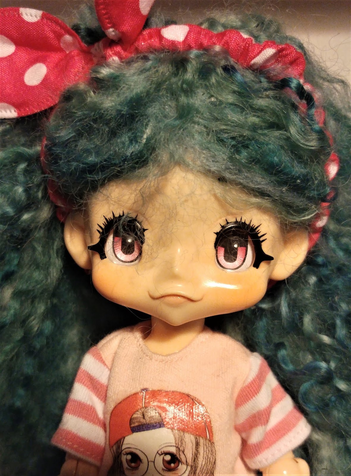 Herbie's World of Kitsch & Toys: Azone Kikipop Kinoko Juice Clone Doll.